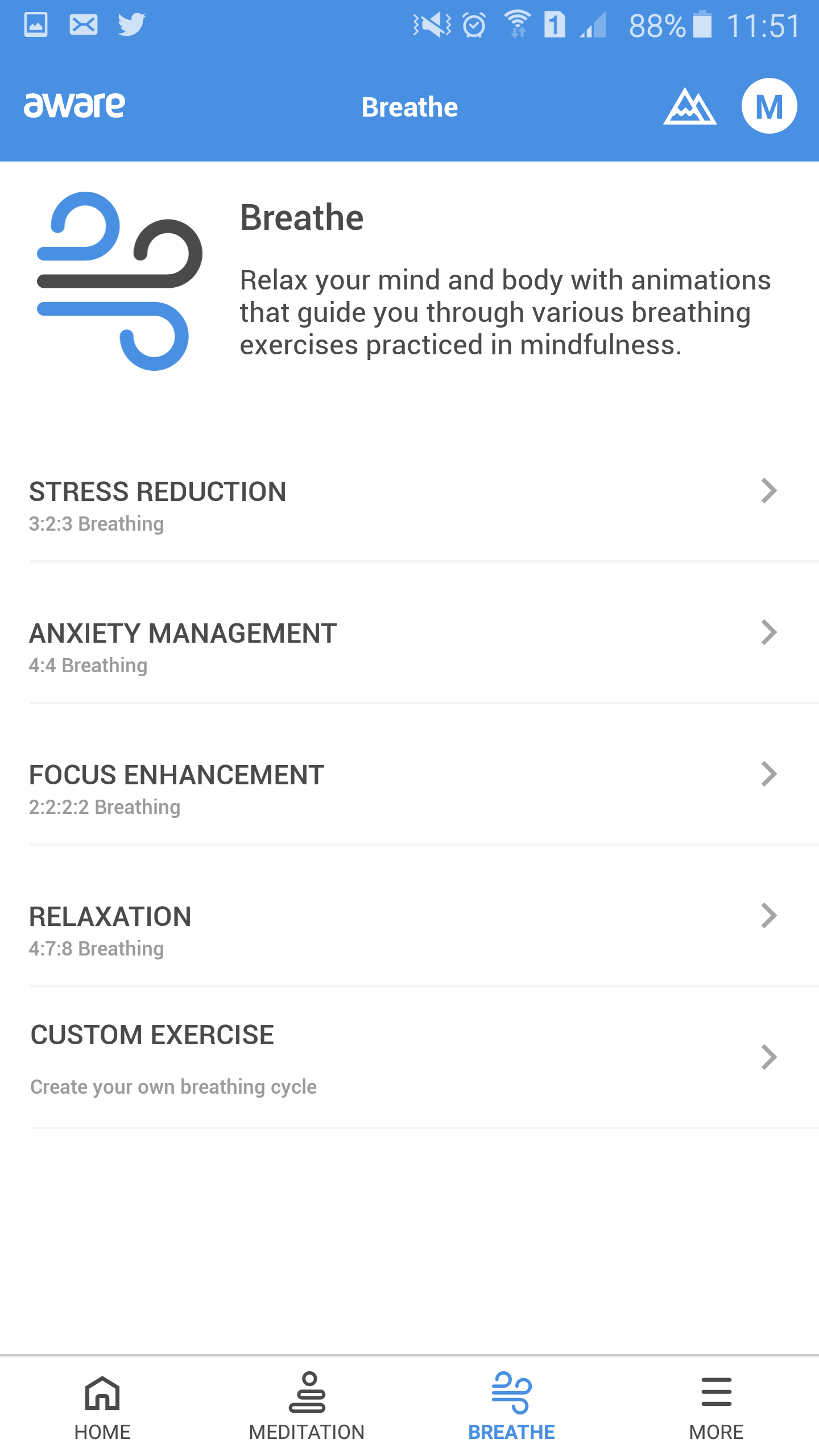 Aware Guided Meditation App Review - Mindfulness And More - Mindfulness ...